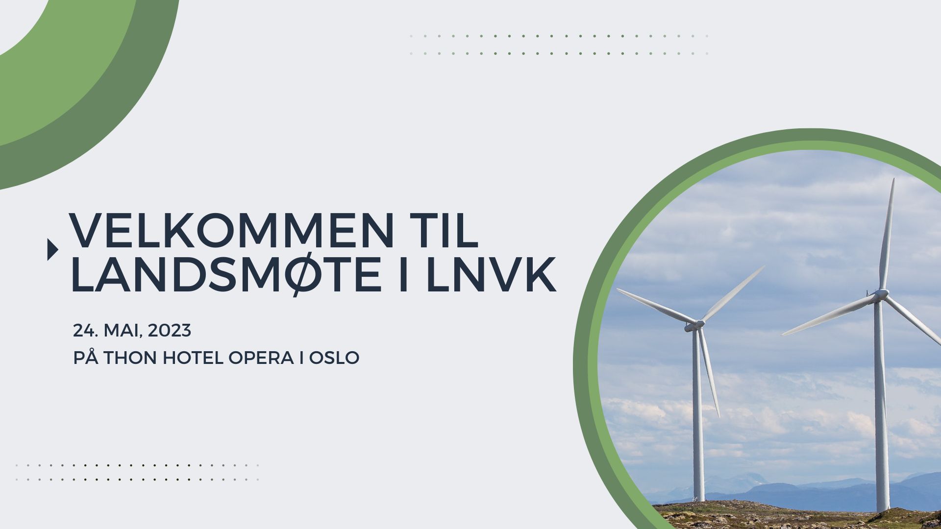 Velkommen til LNVKs landsmøte 24. mai 2023! - LNVK